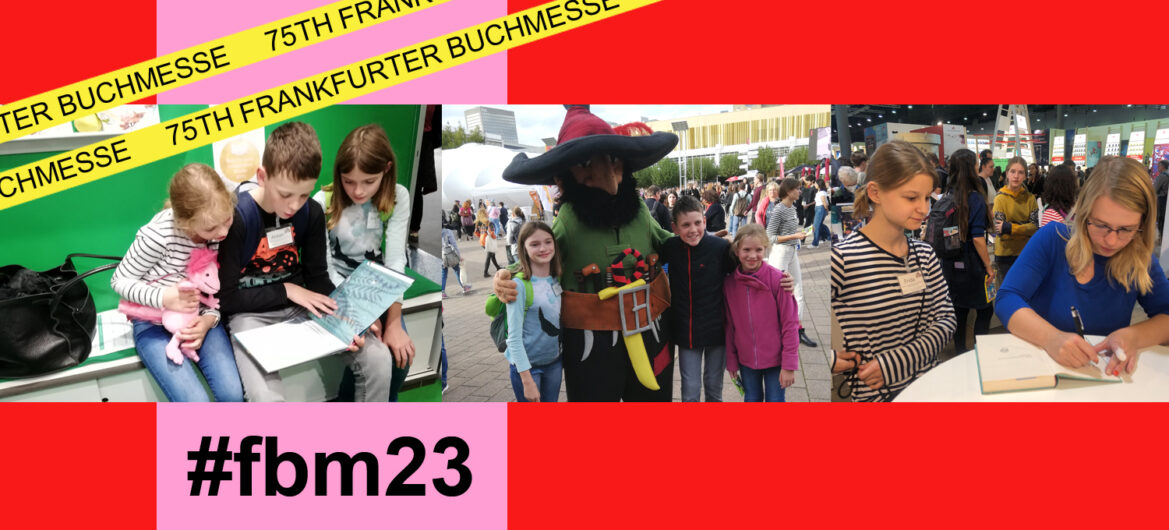 Auf der Buchmesse mit den Bücherkindern - Buecherkinder.de